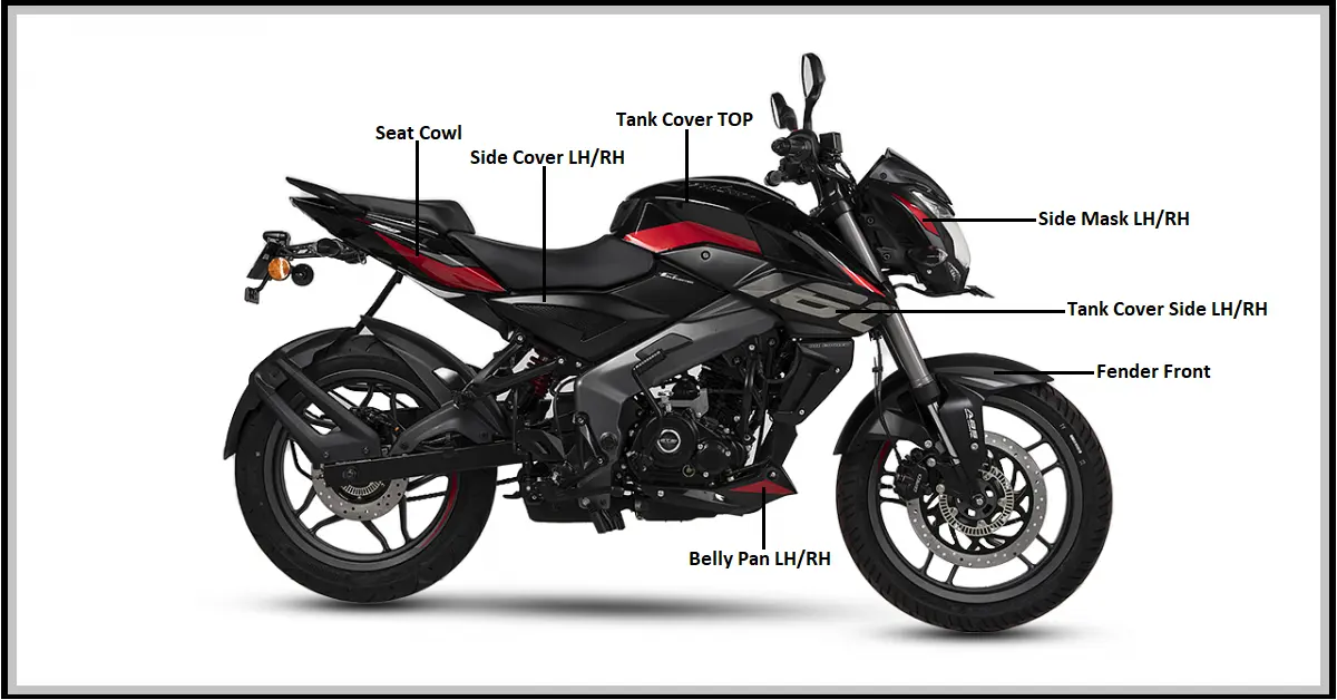 Pulsar NS 160 Body Parts - Bike Auto Parts